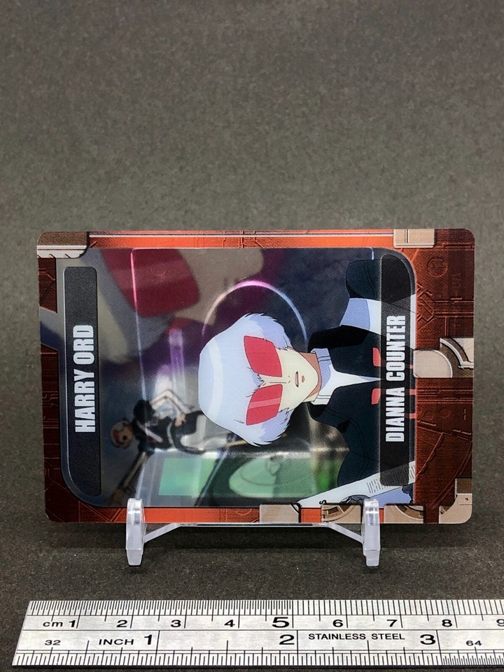 HARRY ORD Dianna Counter Gundam Wafer Card MORINAGA Megahouse Japanese ...