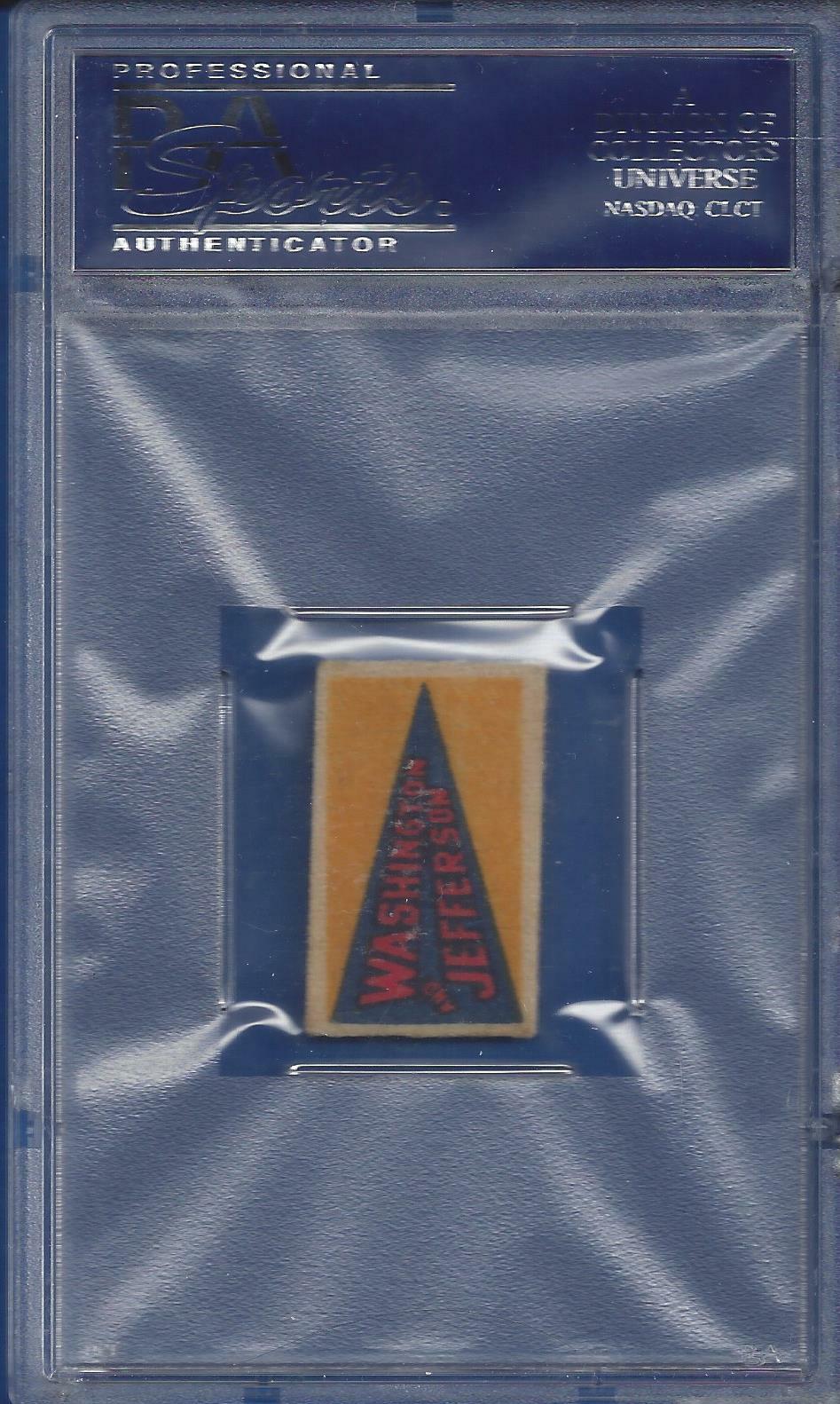 1950 Topps Deacon Dan Towler Felt Back PSA Ex 5 Yellow | eBay