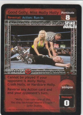 WWE: Good Golly, Miss Molly Holly (SS2) for WWERD: Spike Dudley [Played ...