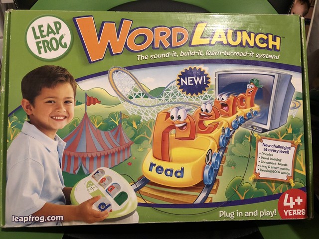 LeapFrog Leap Frog Word Launch Reading Learning System TV Plug & Play ...