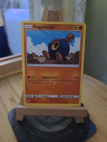 Pokémon Trading Card Game Roggenrola Sun And Moon Common Card #69/149 ...