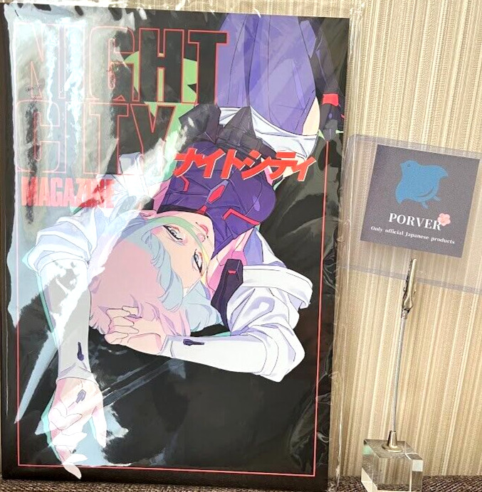 NIGHT CITY MAGAZINE Studio Trigger Cyberpunk Edgerunners Staff Art Book NEW