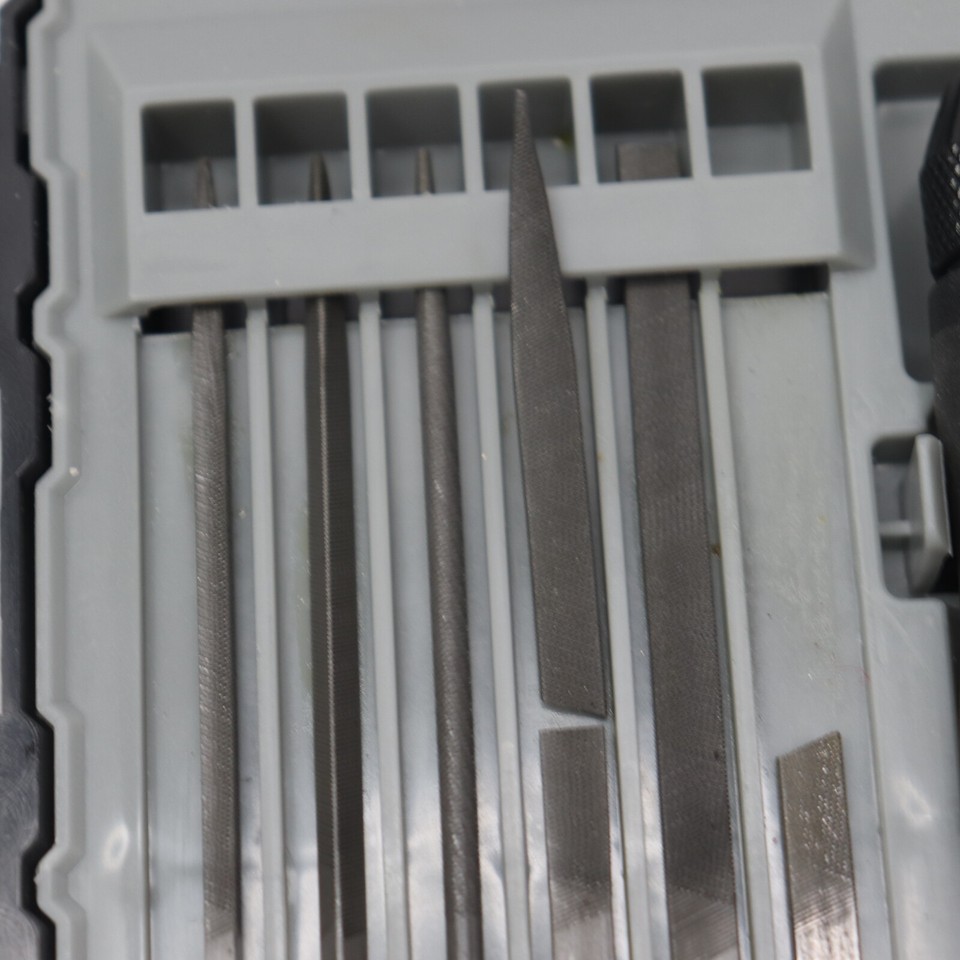 (7-Pk) Husky Precision File Set with Storage Case Steel 114235 - 1 ...