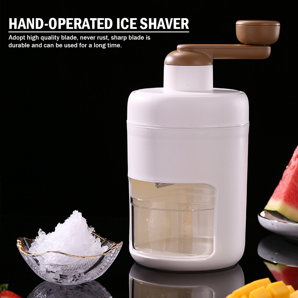 Ice Crusher Creative Hand-Cranking Ice Shredding Machine Ice Cream ...