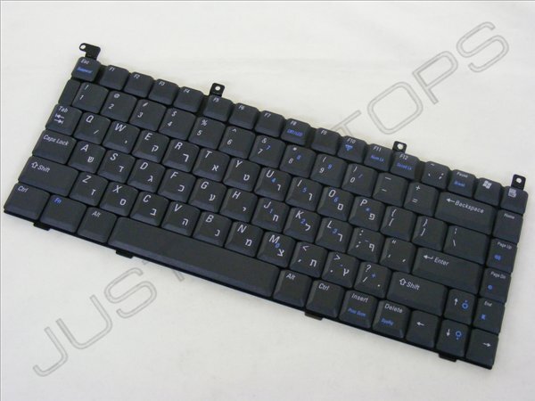 New Genuine Dell Latitude 100L Hebrew Keyboard Israelian Israeli ...