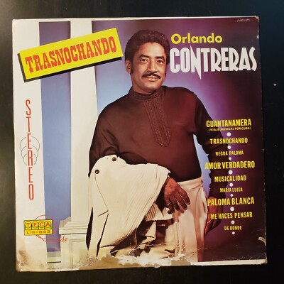 Orlando Contreras Y Orquesta "Trasnochando" Vinyl Record LP | eBay