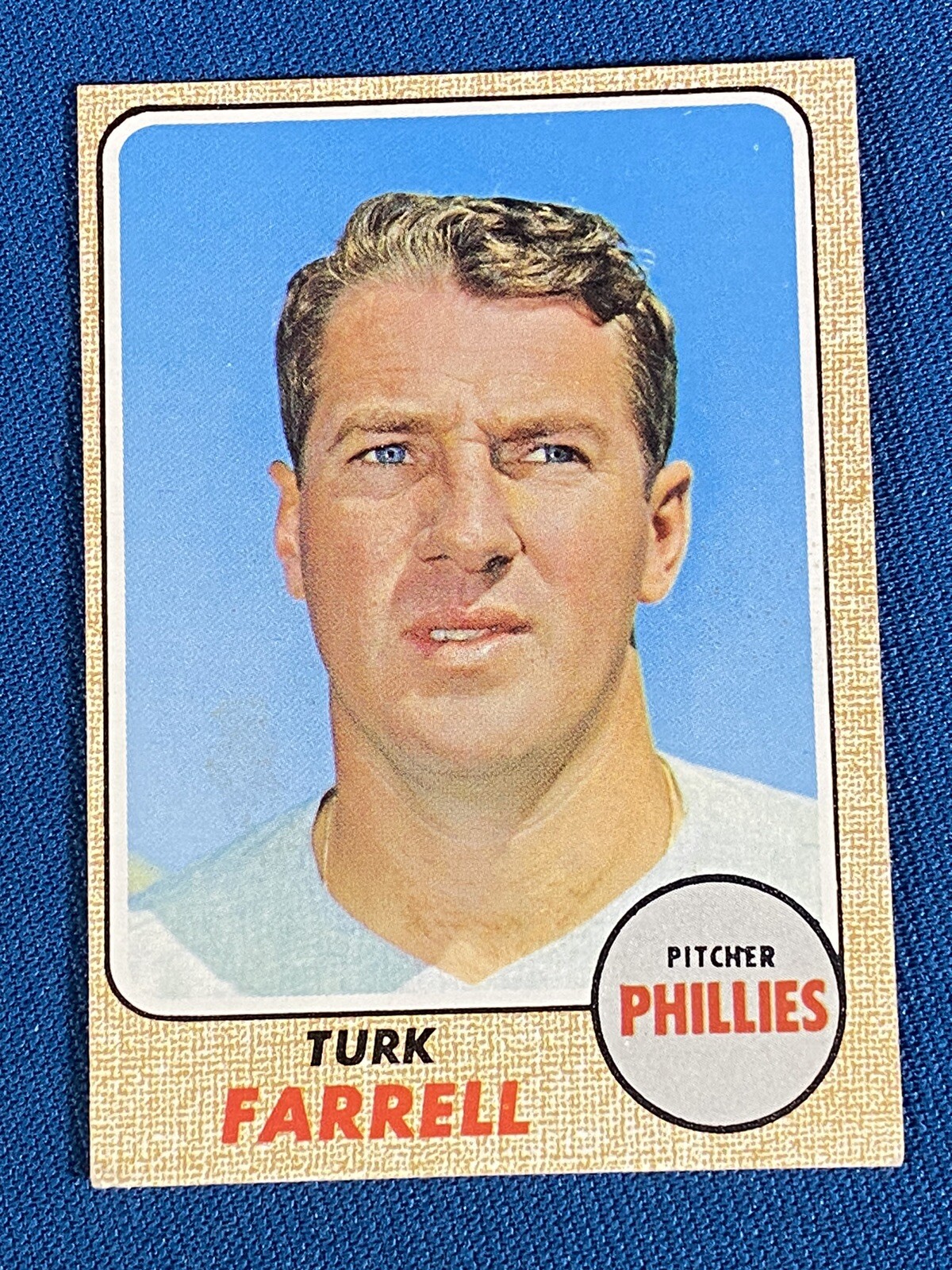 1968 Topps Turk Farrell Baseball Card #217 VG Philadelphia Phillies | eBay