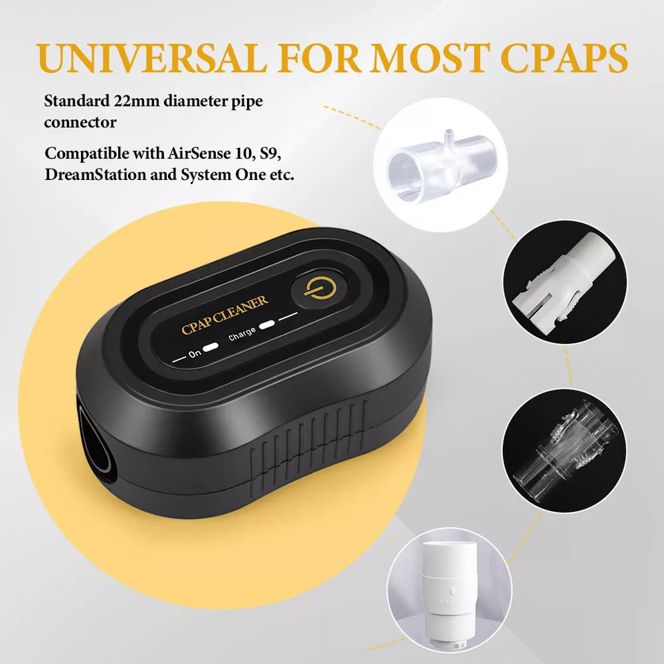 Rechargeable Portable CPAP Cleaner Sanitizer Cleaning Machine Ozone ...