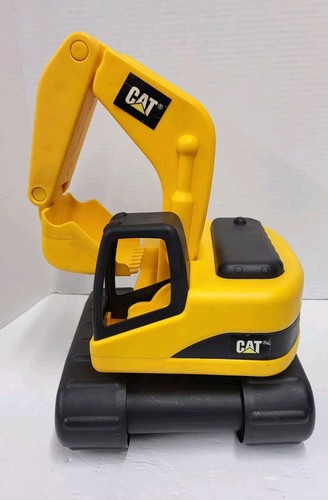 Yellow CAT Backhoe CONSTRUCTION model VEHICLE by TOY STATE INDUSTRIAL ...