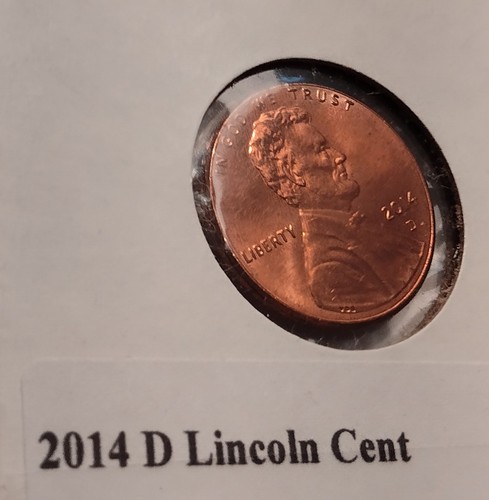 2014D Lincoln Penny, One Cent, Shield on Reverse | eBay