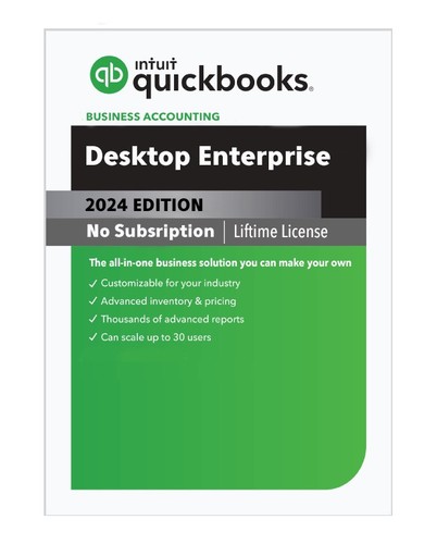 Intuit Quickbooks Enterprise Solutions 2024 for Windows | eBay
