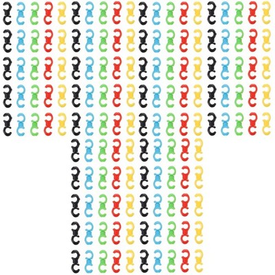 150 pcs Wire Clamps Tubing Clips C Shaped Buckle Bike Line Buckle ...