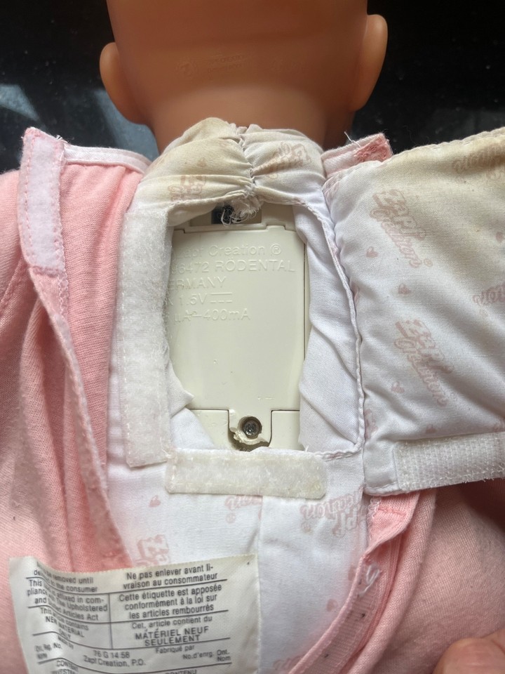 🔹 ZAPF BABY CHOU CHOU DOLL 🔹DRESS/UNDRESS - PLEASE READ Reborn Role ...