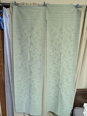 Unused Light Green Noren Curtain 83x155cm Japanese Split Curtain | eBay