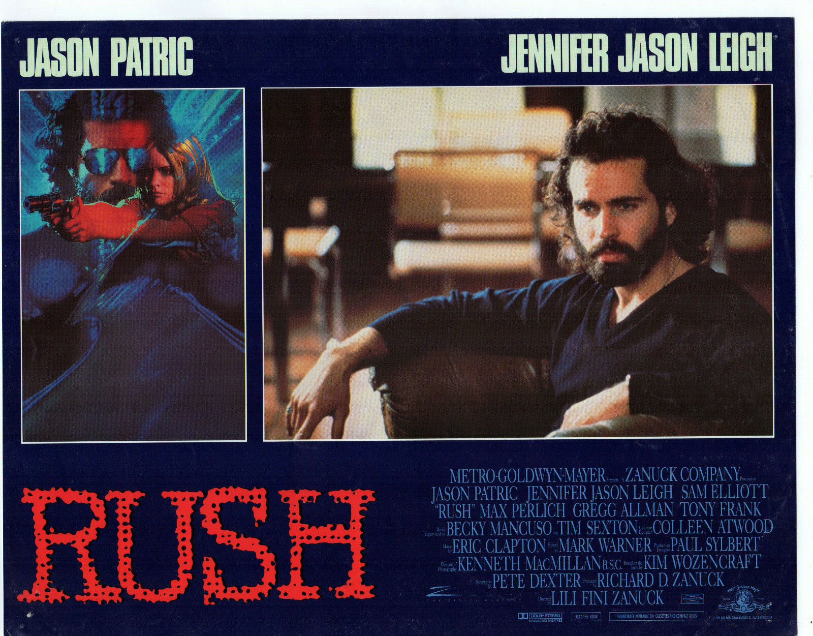 JASON PATRIC JENNIFER JASON LEIGH RUSH ORIGINAL 11X14" LOBBY CARD #LC11 ...