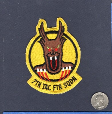 Original 7th Tfs Screamin Demons F-4 Fantôme Era USAF Fighter Escadron ...