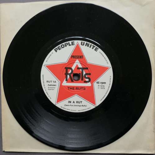 Ruts – In A Rut - 7" Single - People Unite – RUT 1 - TOP MINT(-) | eBay UK