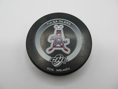 Tulsa Oilers Hockey OFFICIAL GAME Puck CHL RARE | eBay