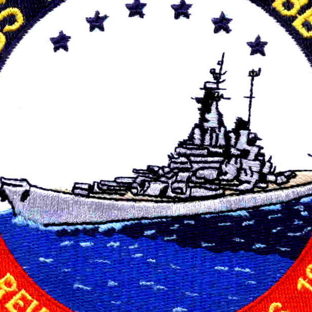 BB-64 USS Wisconsin Patch 1st Reunion Biloxi MS 1988 | eBay