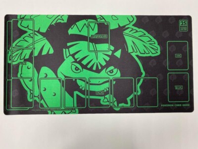 Pokemon 25th Anniversary Special Edition Collection Box Venusaur Theme Playmat | eBay