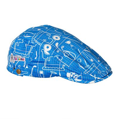 Royal and Awesome Golf Hat Men`s Best Laid Plans Blue Golf Flat Cap ...