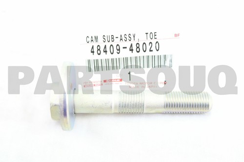 4840948020 Genuine Toyota CAM SUB-ASSY, REAR SUSPENSION TOE ADJUST ...