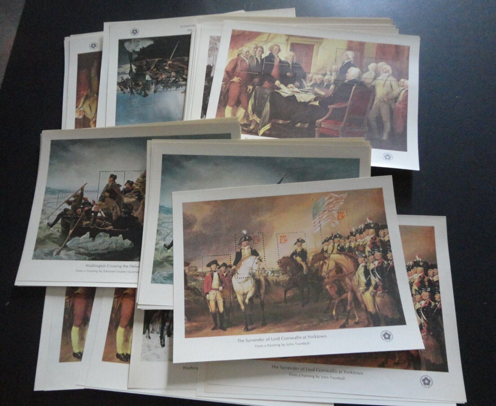 SCOTT #1686-1689 MINT NH 1976 BICENTENNIAL SOUVENIR SHEETS LOT OF (40 ...