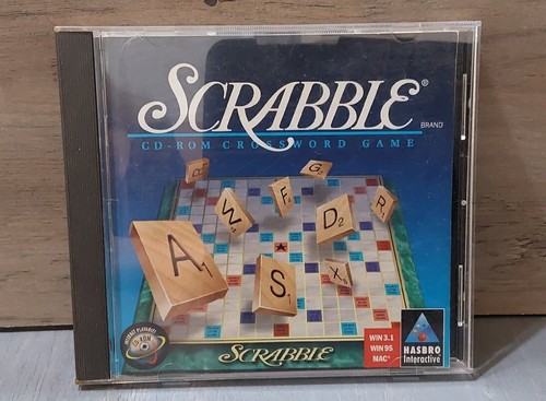 Scrabble PC CD-Rom Crossword Game 1996 Edition Hasbro Interactive | eBay