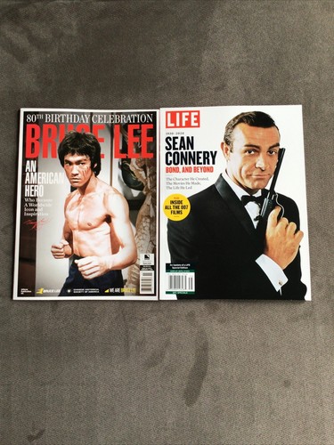 Bruce Lee & Sean Connery Magazines ( Brand New-2020). | eBay