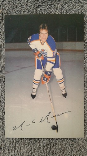 MARK MESSIER ROOKIE YEAR 1979-1980 OILERS POSTCARD SCARCE, HAVE THE ...