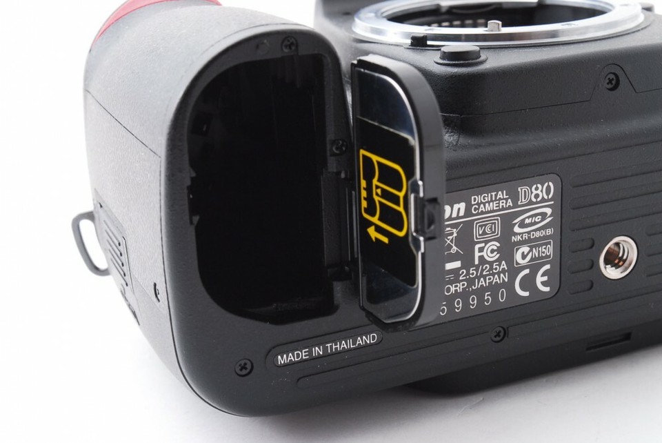 Nikon D80 10.2MP DSLR 35-135mm Lens Set [Exc+++] w/8GB SD Card,Strap ...