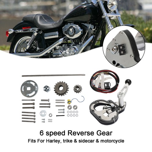 6 Speed Reverse Gear Fit For Harley w Billet Knob Trike Sidecar ...