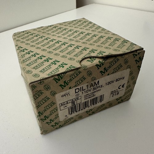 Moeller DIL1M-110V/50HZ/120V/60HZ DIL1M Contactor 55A 3P Coil 110V50HZ ...