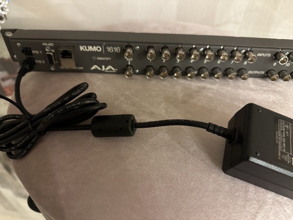 AJA KUMO-1616-R2 16x16 Compact SDI Router, with 1 Power Supply | eBay