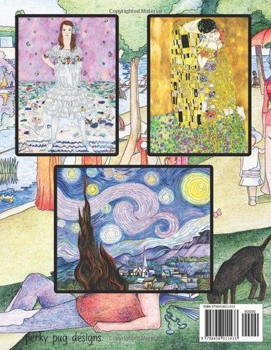 Famous Paintings Coloring Book: 24 Classics to Color Including Monet ...