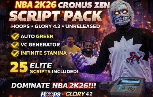 NBA 2K26 Cronus Zen Script Pack – Hoops, Glory 4.2 & More | eBay