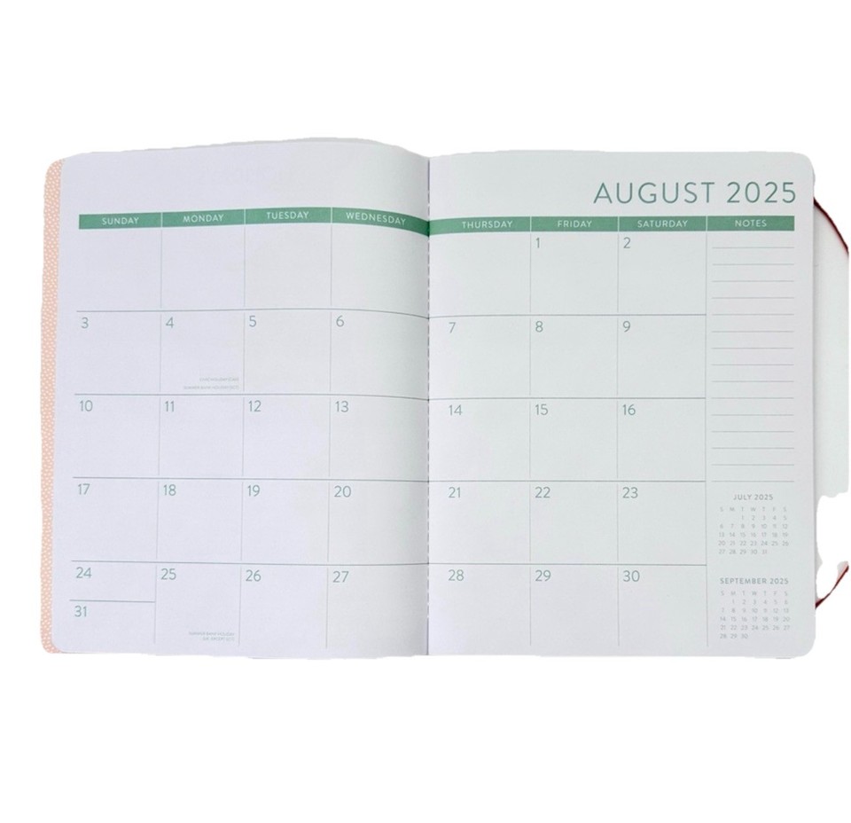 2026 Monthly Planner 17 mo. Planner Orange Circle Studio FLOWERS MARKET ...