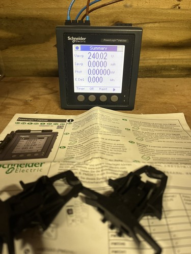 Schneider Power Logic METSEPM5341 Energy Meter + Modbus TCP + HOBUT 100 ...