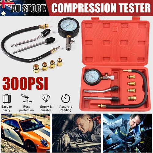 Auto Diesel Petrol Engine Cylinder Pressure Tester Compression Gauge ...