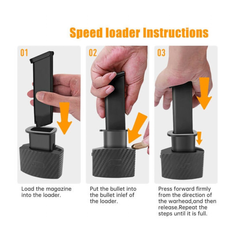Magazine Speed Loader for SIG 365 9mm/.40 Fits Glock 17,18,19,22,23,24 ...