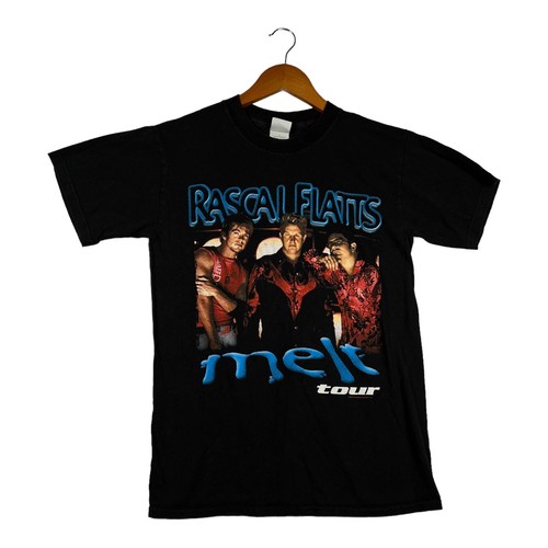 Rascal Flatts Melt Tour Tee 2004 Graphic Men's Country Music Black T ...