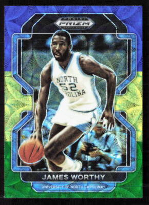 2022-23 Prizm Draft PIcks James Worthy Choice Blue Yellow Green #21 | eBay
