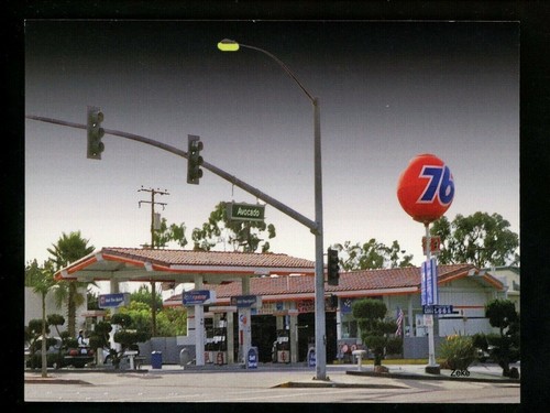 Gas Station Vintage postcard Union 76 Gas Station Newport Beach ...