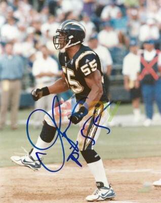 Junior JR Seau Signed Chargers 8x10 Photo Auto'd Autograph San Diego ...