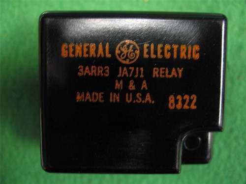 MARS GENERAL ELECTRIC GE 16002 3ARR3 JA7J1 POTENTIAL RELAY 3ARR3JA7J1 ...