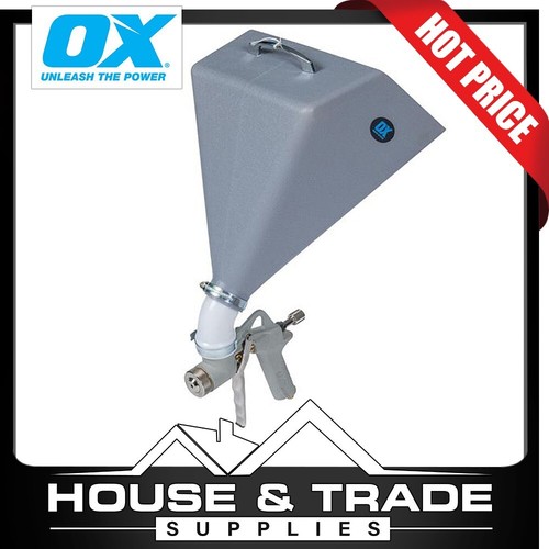 OX Hopper Texture Gun Includes 3 Nozzles 0.623cbm/min OX-T040308 ...