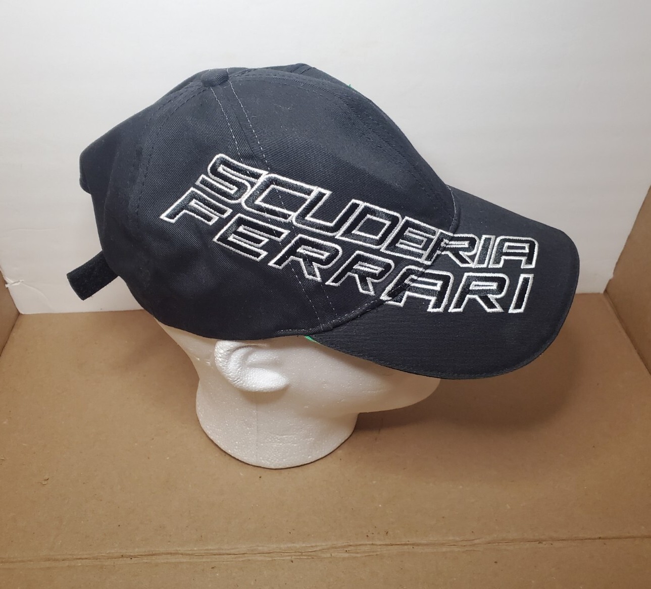 Official Scuderia Ferrari Stallion Logo Black Adjusta… - Gem