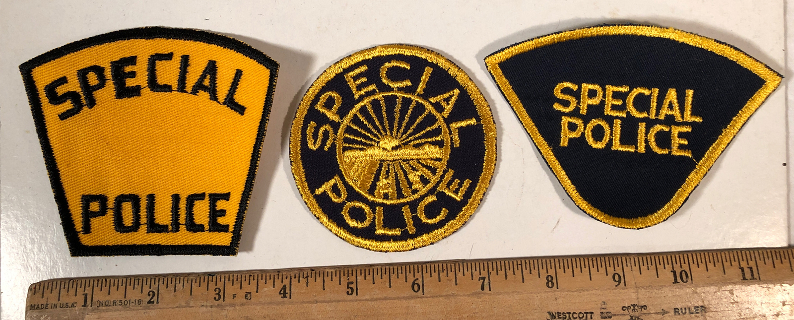 Lot Of 3 Vintage Special Police Patch Ohio Sew On | eBay