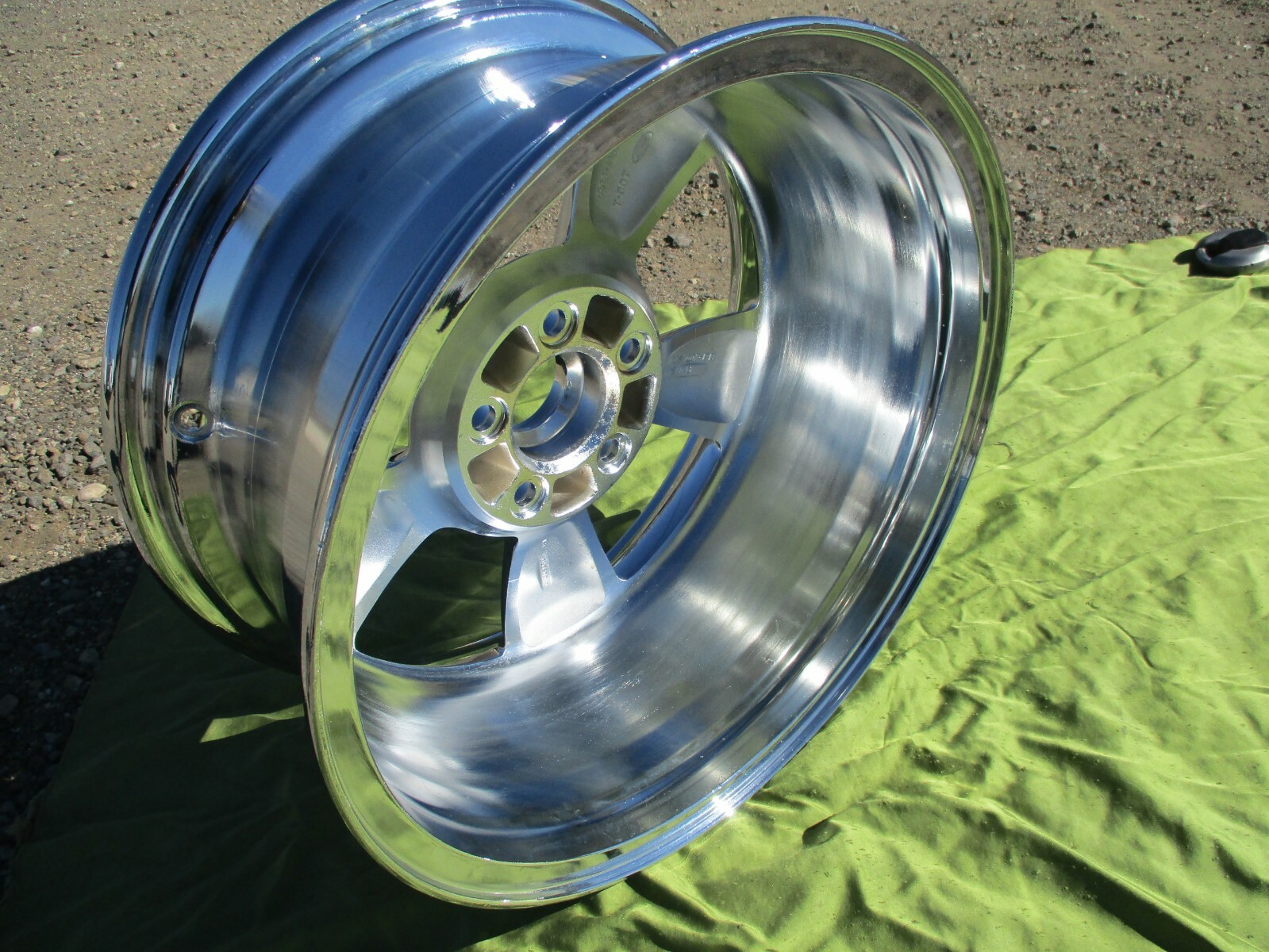 17" NEW SET CLASSIC MUSTANG OEM CHROME WHEELS 1994-2004 3448 | eBay