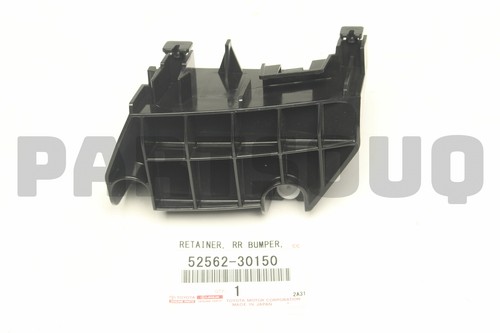 5256230150 Genuine Toyota RETAINER, REAR BUMPER, UPPER RH 52562-30150 ...